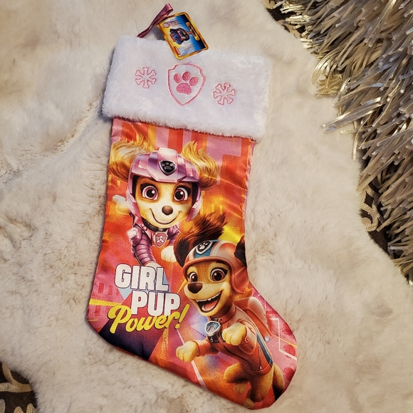 Nickelodeon | Holiday | Paw Patrol The Movie Girls Christmas Stocking ...